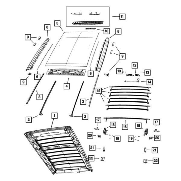 Mopar® - Striker Bracket