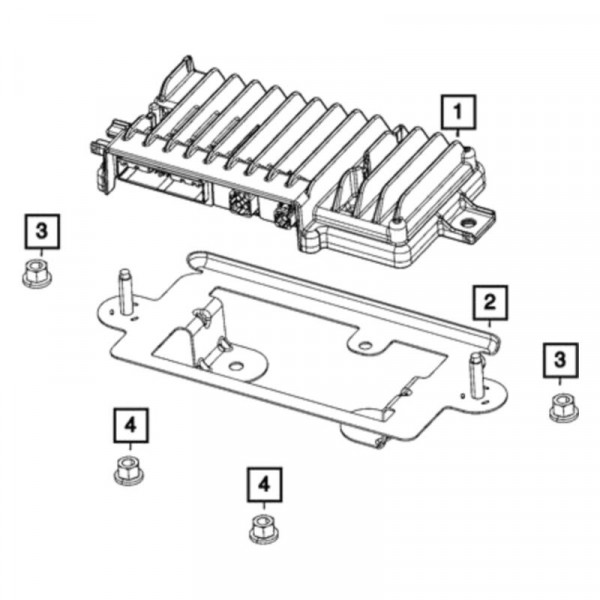 Mopar® 68375592AH - #2 Park Assist Module