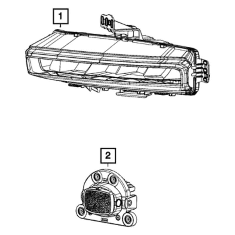 Mopar® - Jeep Grand Cherokee 2022 Fog Light