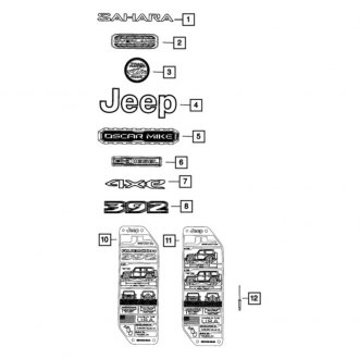 Jeep Wrangler Replacement Trunk Lids | CARiD