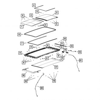 Ram 1500 Sunroofs & Components — CARiD.com