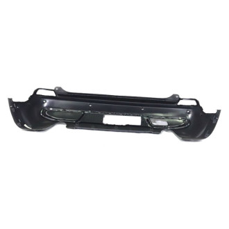 Jeep Cherokee Replacement Rear Bumpers - Covers, Chrome | CARiD