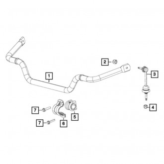 Jeep Wagoneer Sway Bars & Parts - Bushings, End Links | CARiD
