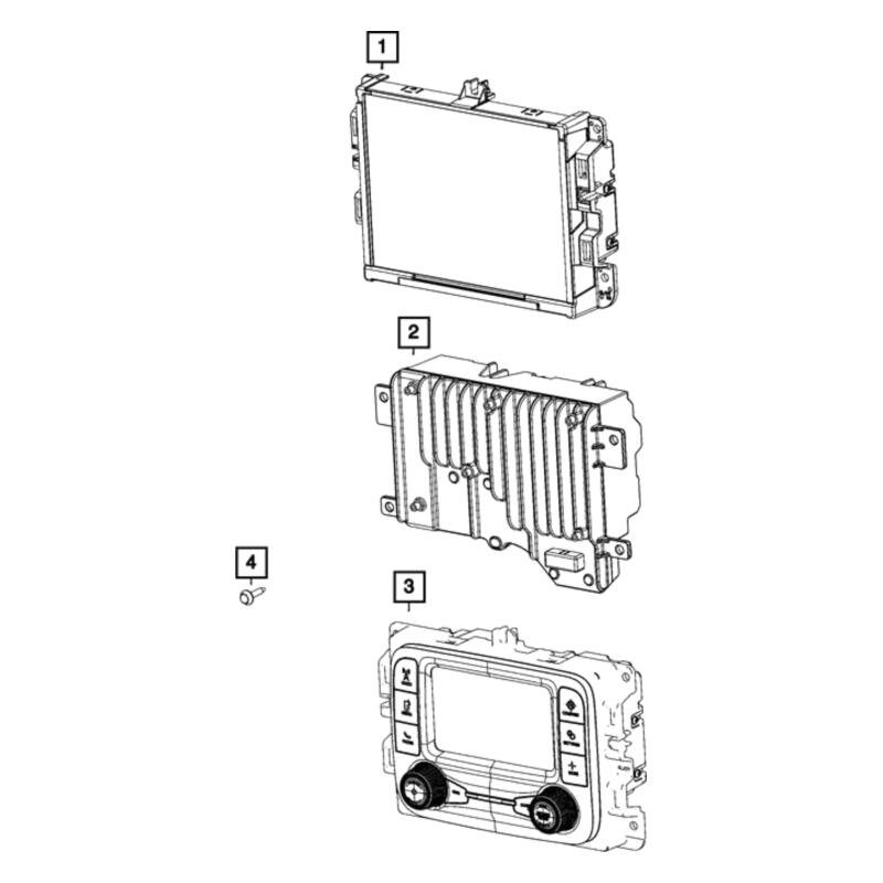 Mopar® 68428539AE - GPS Navigation System