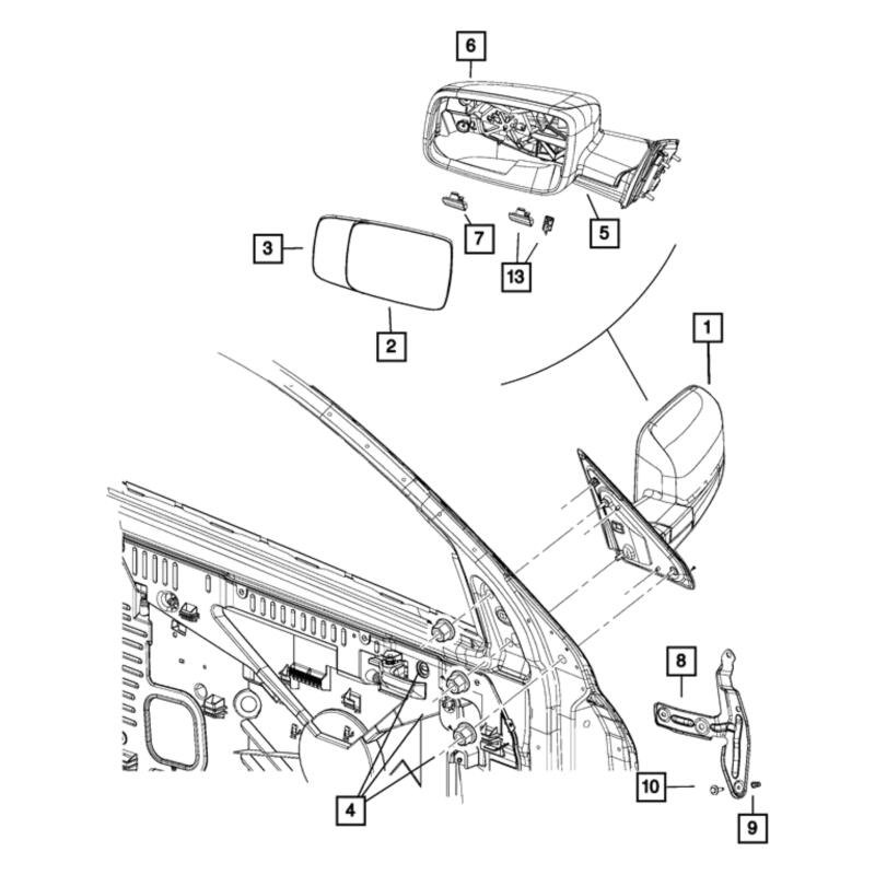 Mopar® 68428568AB - Ambient Light Sensor