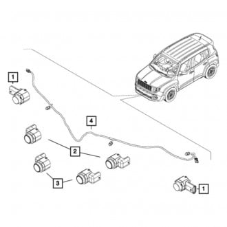 Parking Sensors - Front, Rear, Curb, Back Up, Garage | CARiD