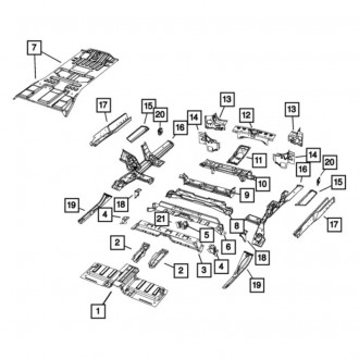 Jeep Grand Cherokee Chassis Frames & Body Parts | CARiD