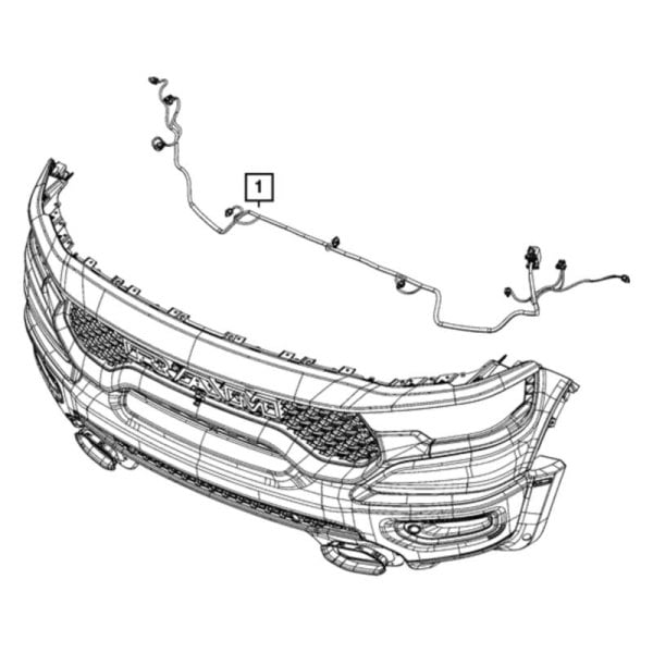 Mopar® 68475596AA - Front Fascia Wiring