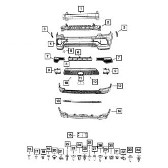 Jeep OEM Brake Parts - Pads, Bleeders, Rotors, Lines | CARiD