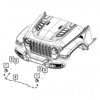 Jeep Wrangler OEM Fog Lights - LED, HID, Halo | CARiD