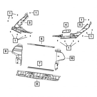 Dodge OEM Header Panels & Parts | Support Bars, Panels — CARiD.com