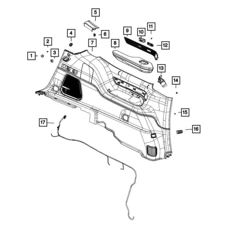 Mopar® - Trim Screw