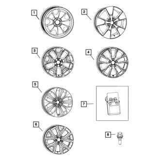 Jeep Replacement OEM Wheels & Rims - Alloy, Steel | CARiD