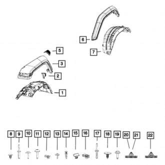 Jeep Wrangler OEM Fenders | Factory Front & Rear Fenders — CARiD.com