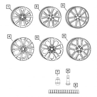 Dodge Durango OEM Wheels | Original Steel & Alloy Wheels — CARiD.com
