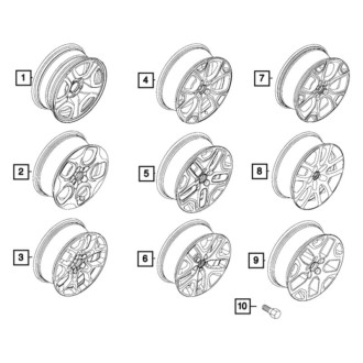 Jeep Renegade Factory Steel Wheels | CARiD