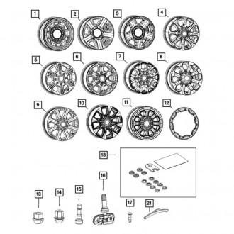 Ram 2500 OEM Wheels & Tires | CARiD