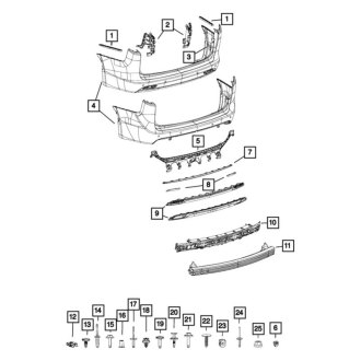 Chrysler Voyager Replacement Front Bumpers & Components | CARiD