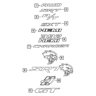 Car/Truck Letters & Numbers - Chrome, Matte, LED Illuminated | CARiD