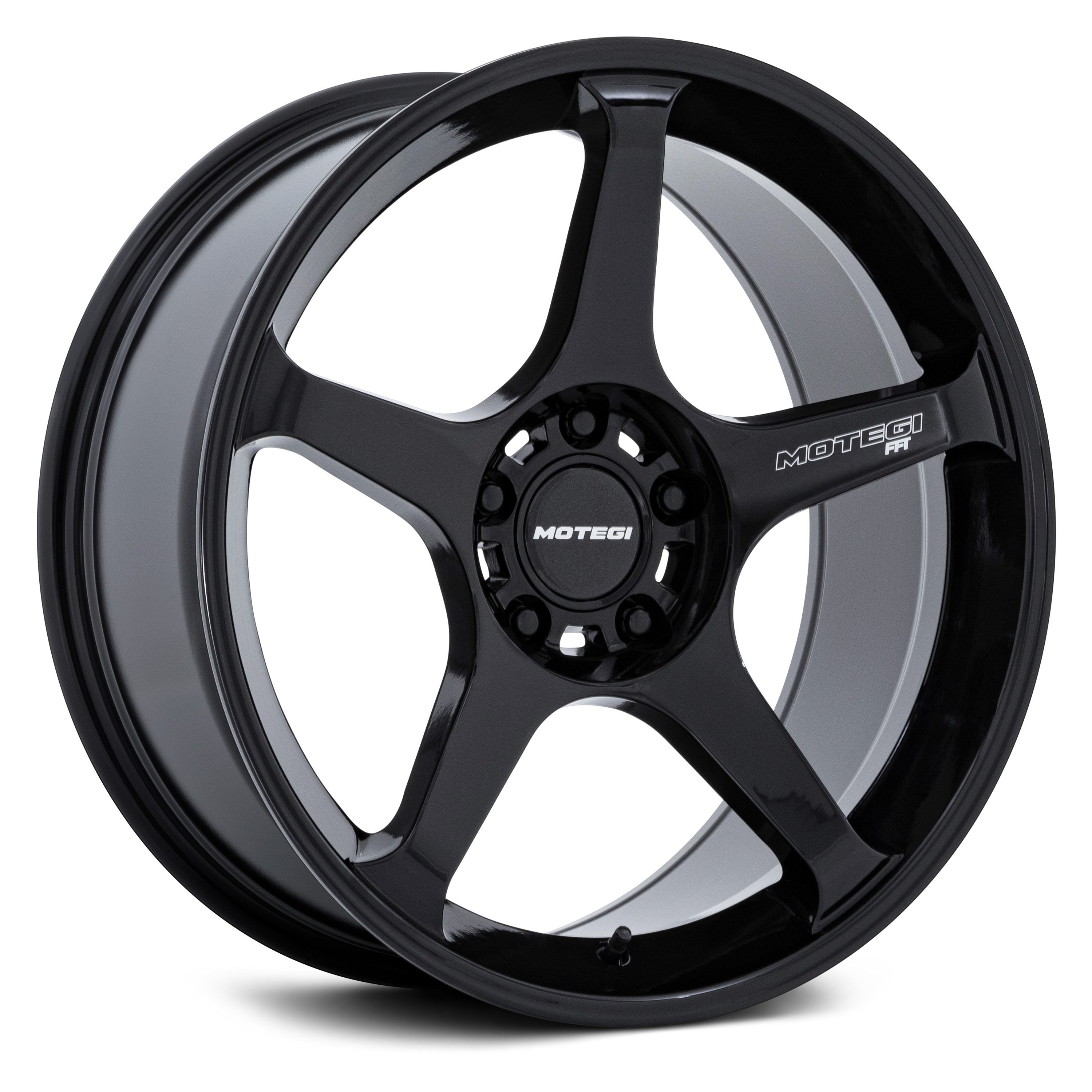 MOTEGI RACING® MR159 BATTLE V Wheels - Blackbird Metallic Rims