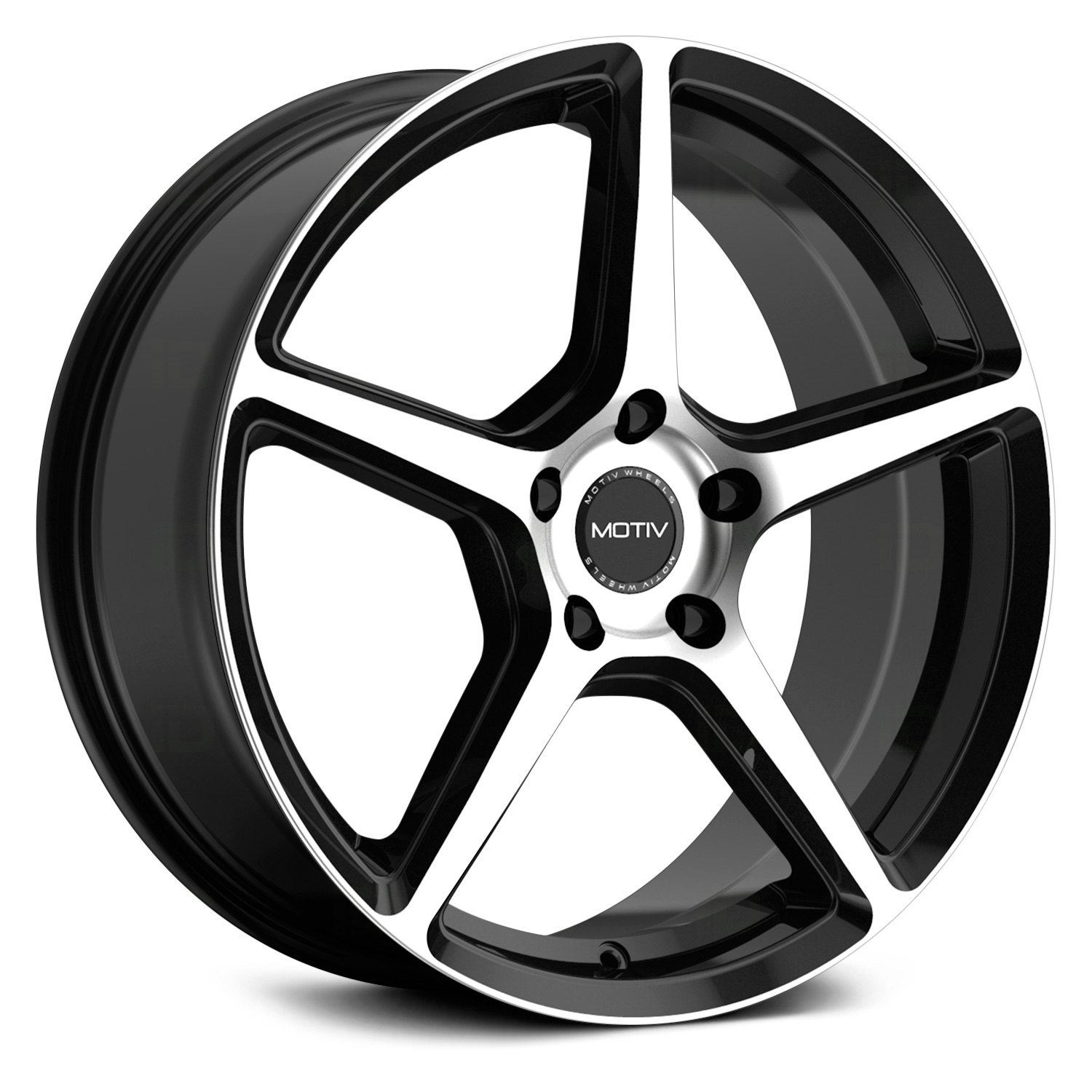 MOTIV® 433MB BLADE Wheels - Gloss Black with Machined Face Rims
