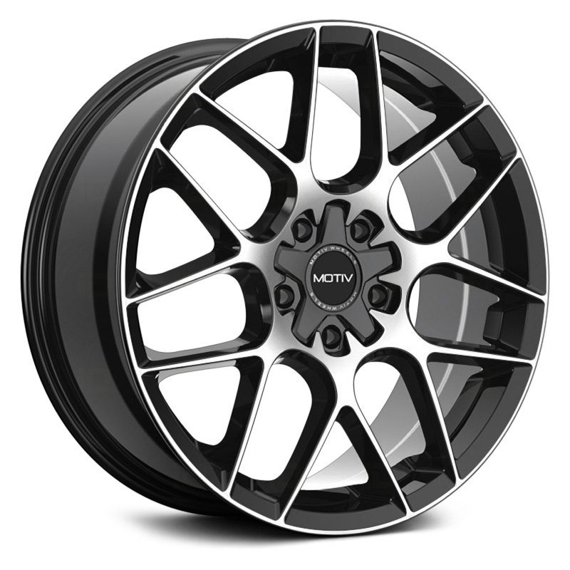MOTIV® 435MB FOIL Wheels - Gloss Black with Machined Face Rims