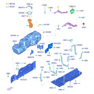 2017 Ford F-550 Fuel Tanks & Parts | CARiD