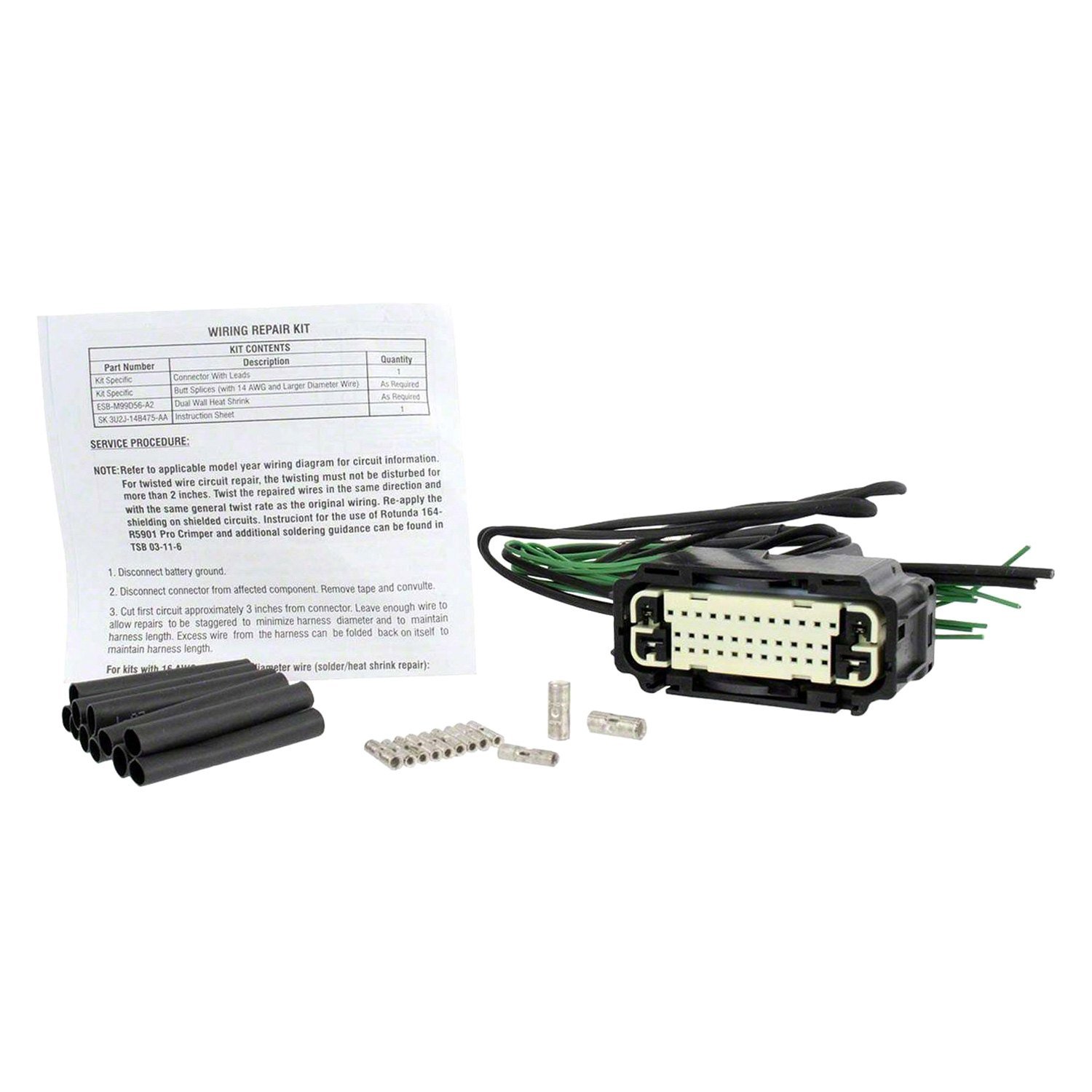 Motorcraft® WPT1629 - ABS Module Connector