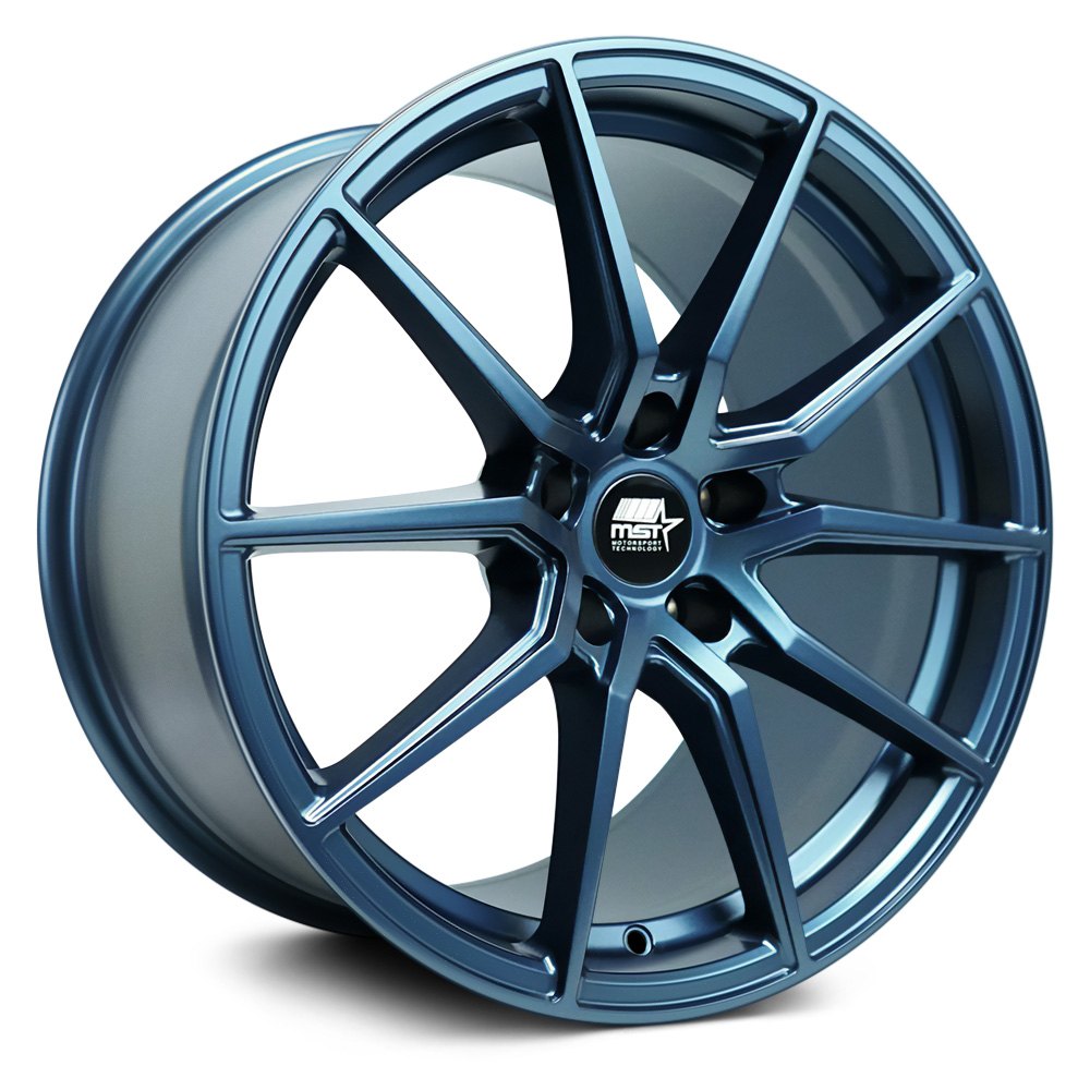 MST® DELTA Wheels - Cerulean Blue Pearl Rims