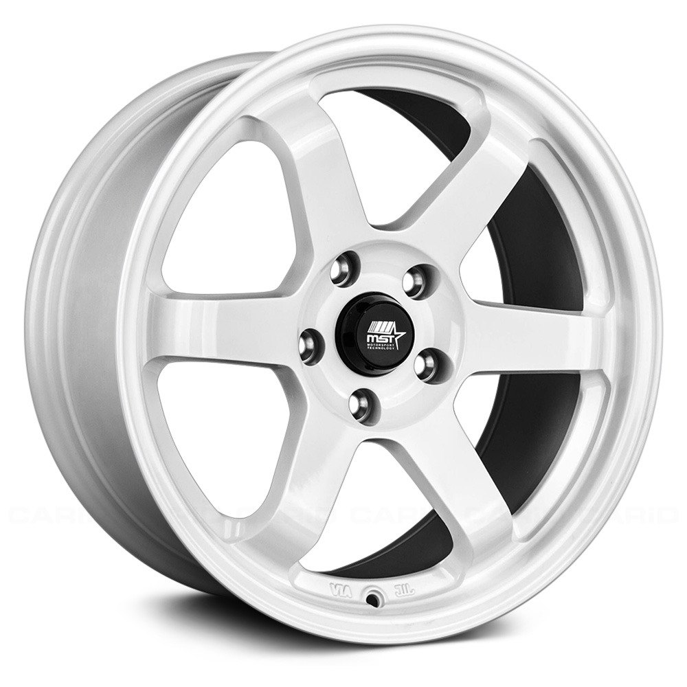 MST® MT01 Wheels - Gloss White Rims