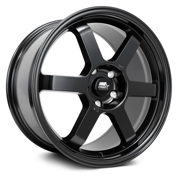 MST® TIME ATTACK Wheels - Matte Black Rims