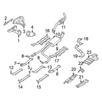 1999 Nissan Pathfinder OEM Exhaust Parts - Systems, Tips | CARiD
