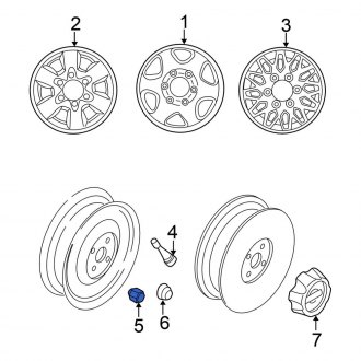 Nissan OE™ Lug Nuts & Locks | CARiD