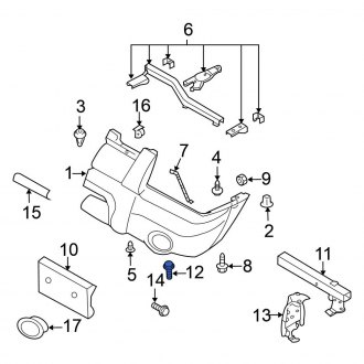 Nissan Frontier OEM Bumpers | Genuine Front & Rear Bumpers — CARiD.com