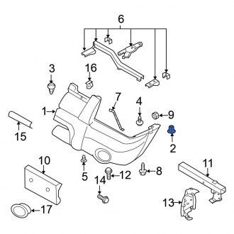 Nissan Rogue OEM Bumpers | Genuine Front & Rear Bumpers — CARiD.com