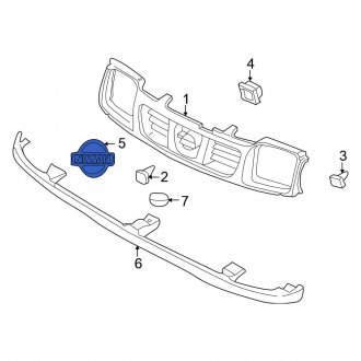 Nissan Frontier OEM Grilles - Factory Billet & Mesh Grilles | CARiD