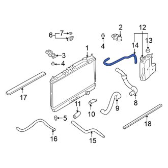 Nissan Xterra Coolant Overflow Tanks — CARiD.com