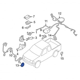 Nissan Frontier OEM Brake Parts | Pads, Bleeders, Rotors — CARiD.com