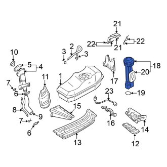 Nissan Frontier OEM Fuel System Parts - Pumps, Lines | CARiD