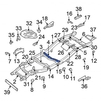 Nissan Frontier Replacement Chassis Frames & Rails - CARiD.com
