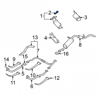 Nissan Maxima OEM Exhaust Parts - Systems, Tips, Pipes | CARiD
