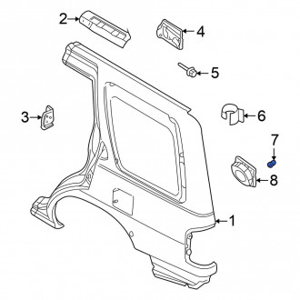 Nissan OEM Quarter Panels & Parts | Rear & Front — CARiD.com
