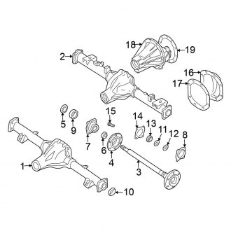 2004 Nissan Xterra OEM Driveline & Axle Parts - Hubs | CARiD