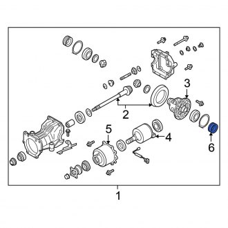 Nissan Rogue OEM Driveline & Axle Parts | Hubs, CV-Joints — CARiD.com
