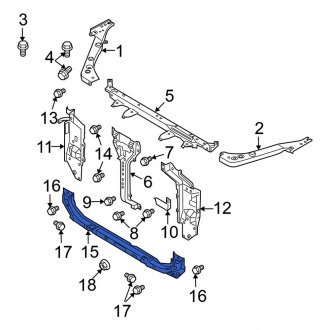 Nissan Rogue Radiator Supports | CARiD