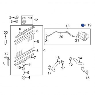 Nissan Cube Replacement Coolant Tanks & Components – CARiD.com
