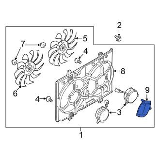 Nissan Rogue Radiator Support Covers — CARiD.com
