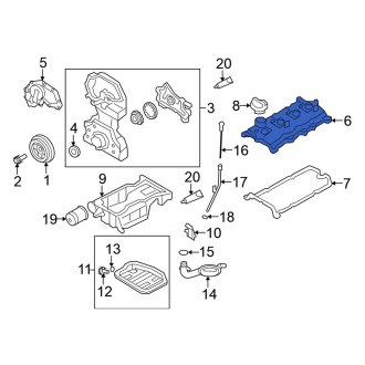 Nissan Rogue Valve Covers & Components – CARiD.com