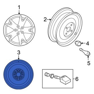 Nissan Rogue OEM Wheels - Original Steel & Alloy Wheels | CARiD