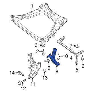 Nissan Steering Knuckles, Spindles & Parts - Assemblies, Bolts | CARiD